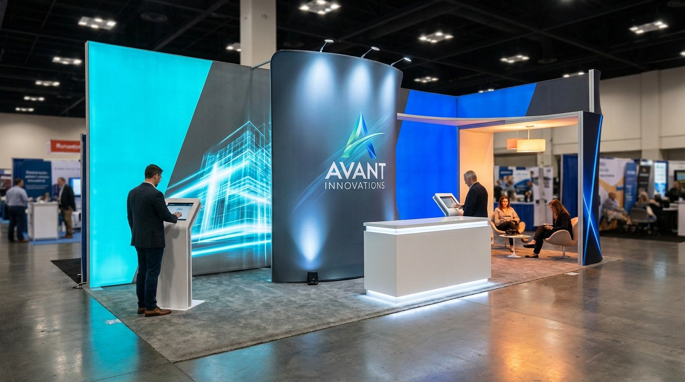 10x10 Booth Designs: Layouts, Ideas & Setup Tips – iconicdisplays