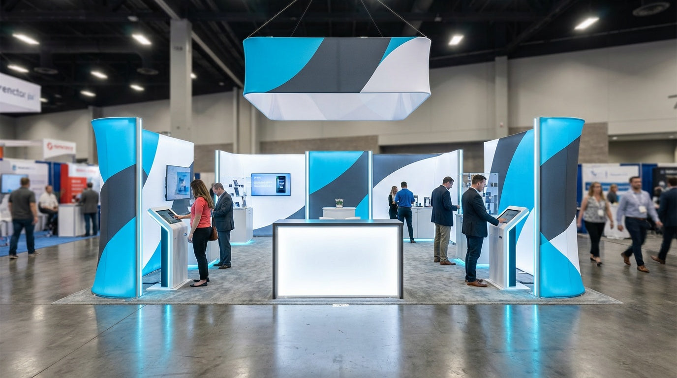 10x10 Booth Layout Guide: Maximize Your Trade Show ROI – iconicdisplays