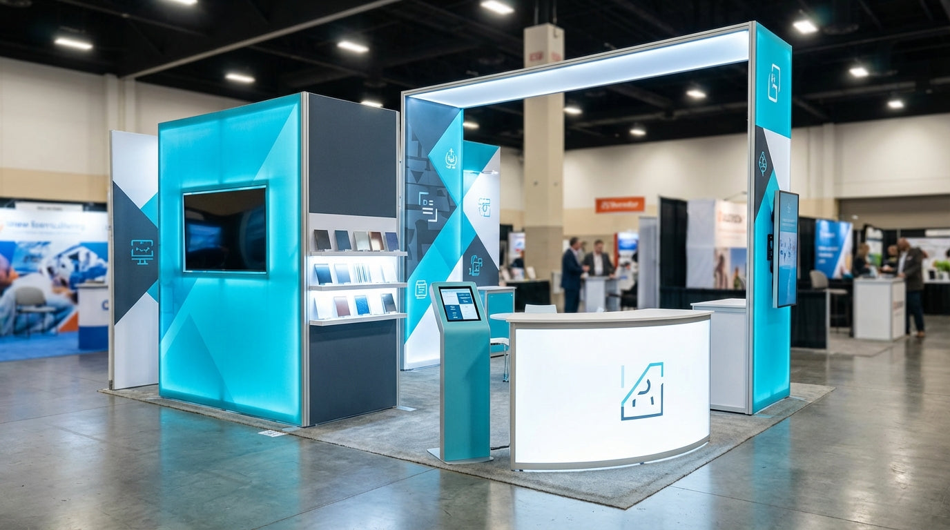 10x20ft Trade Show Display Tutorial: Setup & Tips – iconicdisplays