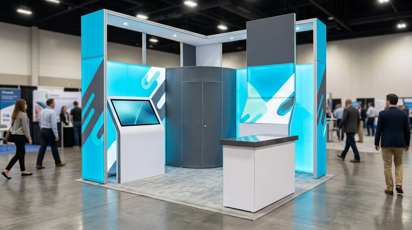 Retractable Banner Stands for Trade Shows: 2026 Guide – iconicdisplays