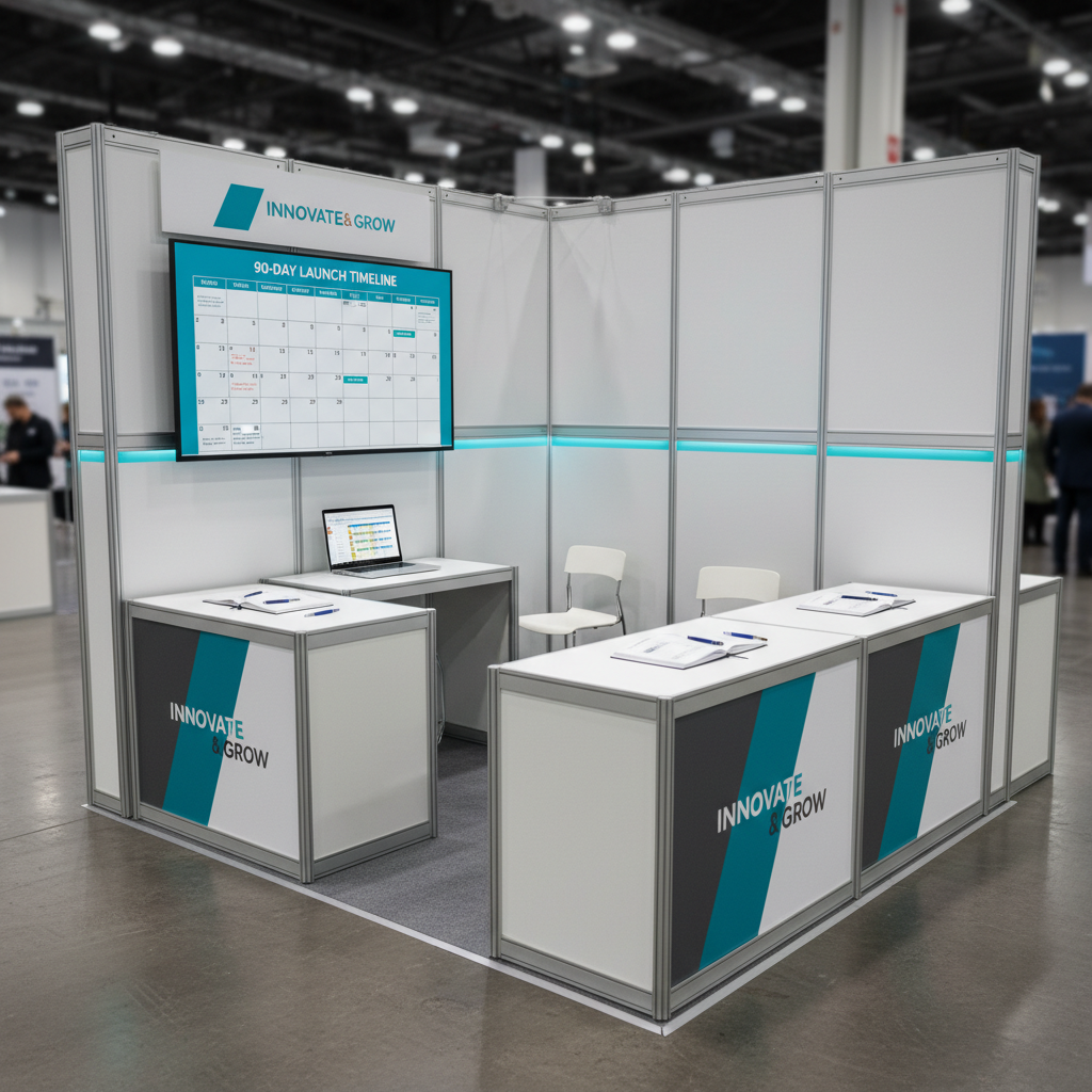 Tradeshow Setup Guide 2026: Proven 90-Day Plan for Top ROI – iconicdisplays