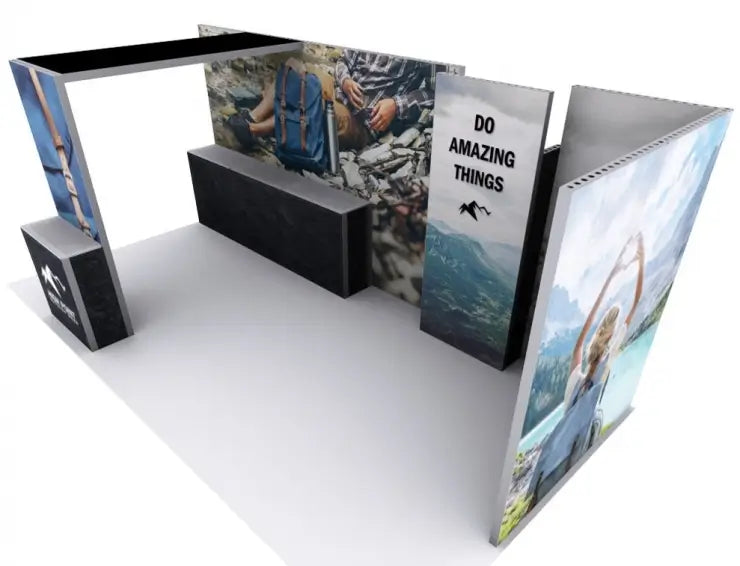 10x20ft Pro Modular Display - Turino | Iconic Displays – iconicdisplays